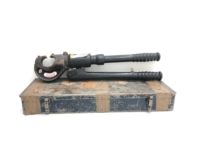 BURNDY Y35 HYPRESS 12-Ton Manual Hydraulic Compression Crimping Tool ...