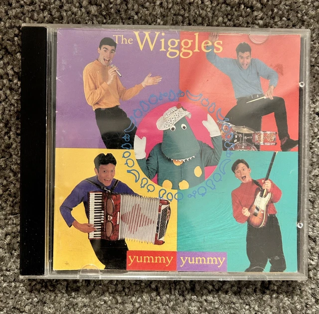 THE WIGGLES YUMMY Yummy CD Original Members 90s Jeff Anthony Murray ...