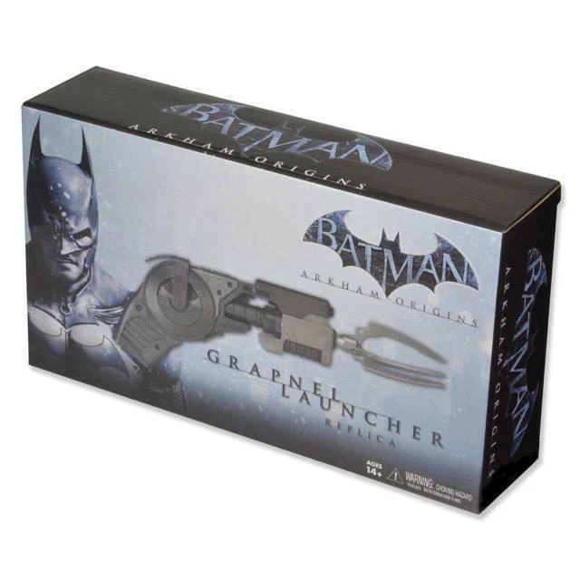 BATMAN GRAPNEL GUN Prop Replica Arkham Origins Grapple Hook Launcher £ ...