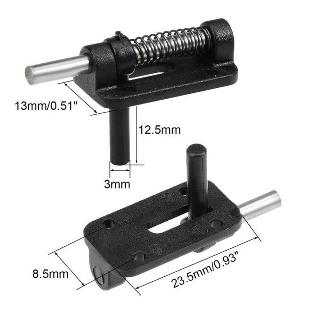 FOR RC AIRPLANE Canopy Hatch Lock Latch Set of 2 - Secure Cockpit Cover ...