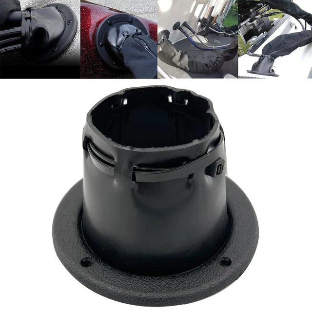 MARINE-TRANSOM BOAT STEERING Cable Boot Motorwell + Wire Tie Dia.120mm ...