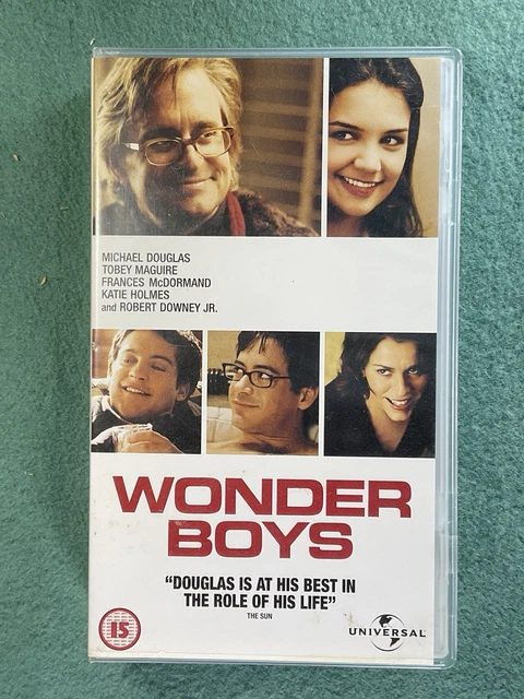 WONDER BOYS VHS VCR Video Tape Used Movie Michael Douglas Kate Holmes £ ...
