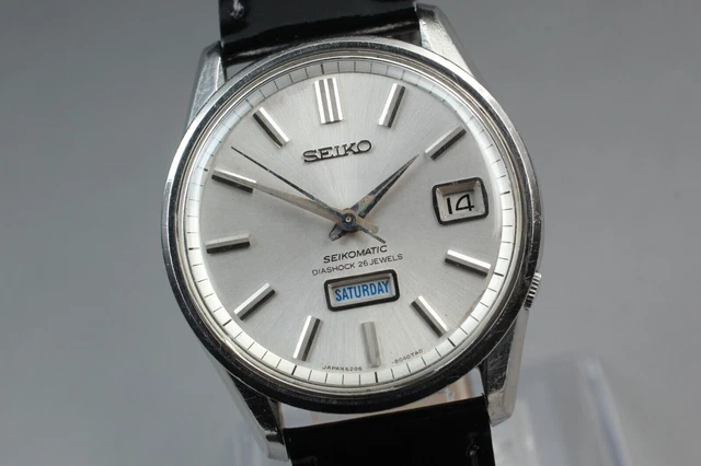 [EXC+5] MONTRE-BRACELET AUTOMATIQUE vintage Seiko Seikomatic 6206-8040 ...