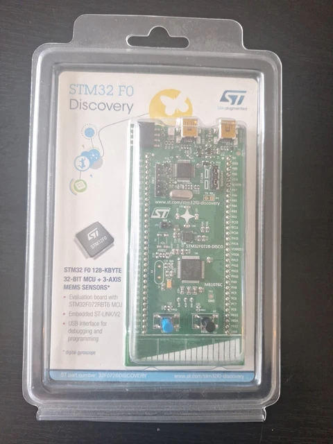 STMICROELECTRONICS STM32F0 DISCOVERY microcontroller Eval Board New ...