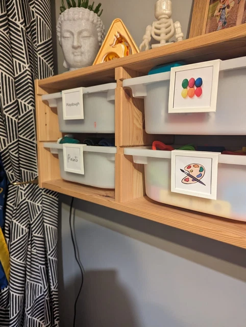 IKEA TROFAST STORAGE box labels *SET OF 6* £9.00 - PicClick UK