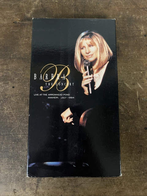 BARBRA STREISAND - Barbra The Concert (VHS, 1994) £3.53 - PicClick UK