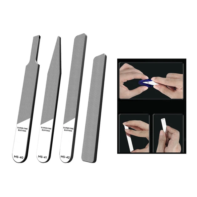 LIMA DI VETRO per modelli, strumento di molatura per hobby, utensili ...