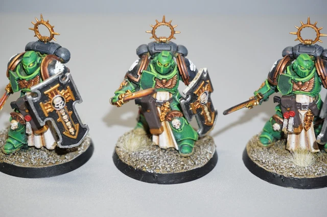 SALAMANDERS PRIMARIS BLADEGUARD Veterans x 3 Warhammer 40k Space ...