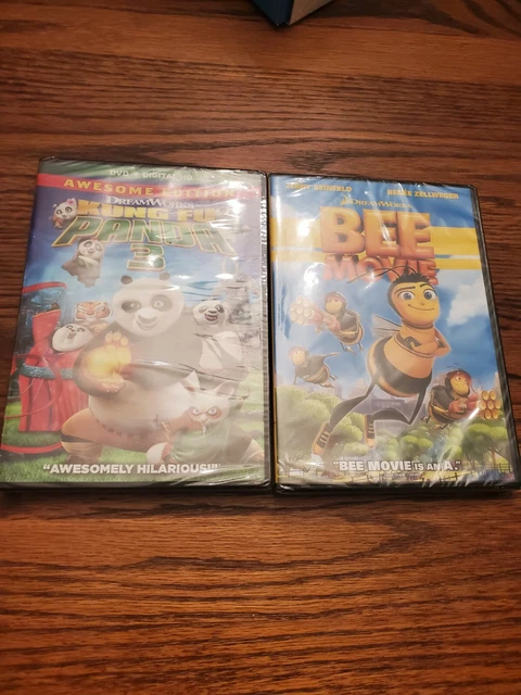 KUNG FU PANDA 3 & Bee Movie- DVD (2 BRAND NEW) £11.77 - PicClick UK