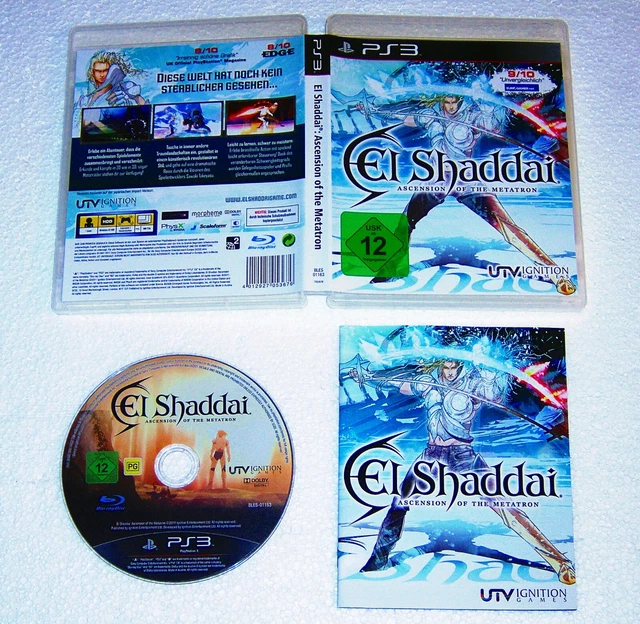 EL SHADDAI ASCENSION of the Metatron Sony PlayStation 3 PS3 PAL RARE ...