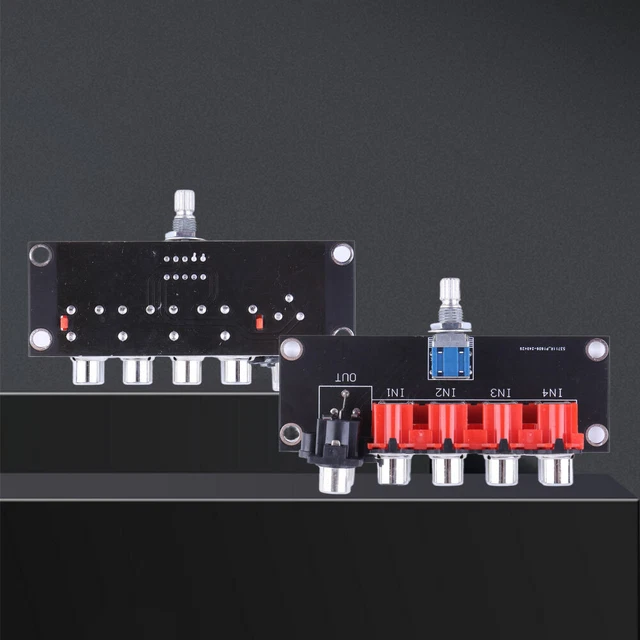 4-WAY DUAL CHANNEL Audio Signal Switching Board RAC Lotus Seat Input Board EUR 6,94 - PicClick FR