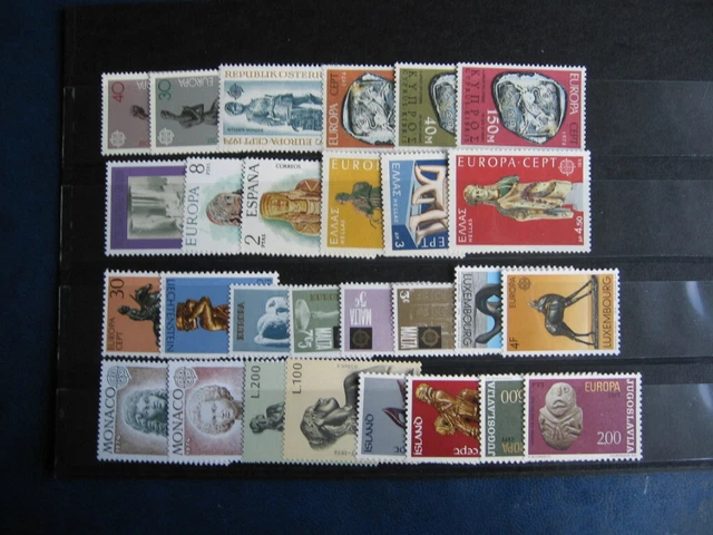 BZ1, CEPT-EUROPA, COLECCIÓN pequeña/parte año, 1974, (13 países), Pfrs ...