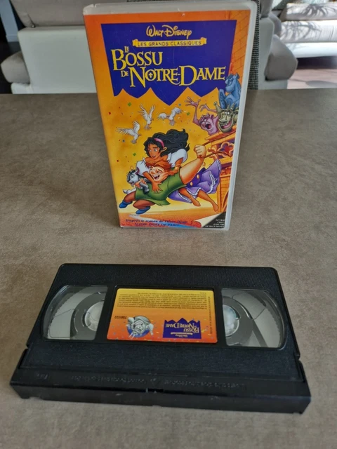 CASSETTE VIDÉO VINTAGE VHS Walt Disney Le Bossu de Notre-Dame VF EUR 1,00 - PicClick FR