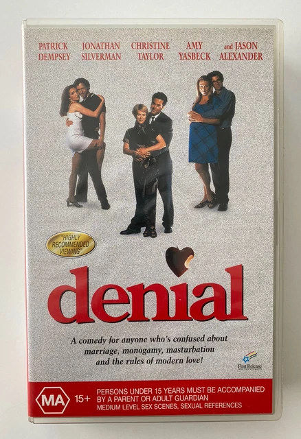 Denial Aka Something About Sex [vhs] First Release 1998 Ex Rental