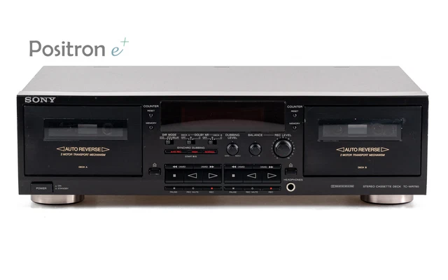 SONY TC-WR790 CAR Reverse Double tape deck / Serviced 1 Year Warranty ...