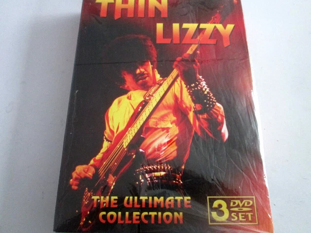 THIN LIZZY - The Ultimate Collection (DVD 3 Disc Box Set) NEW AND ...