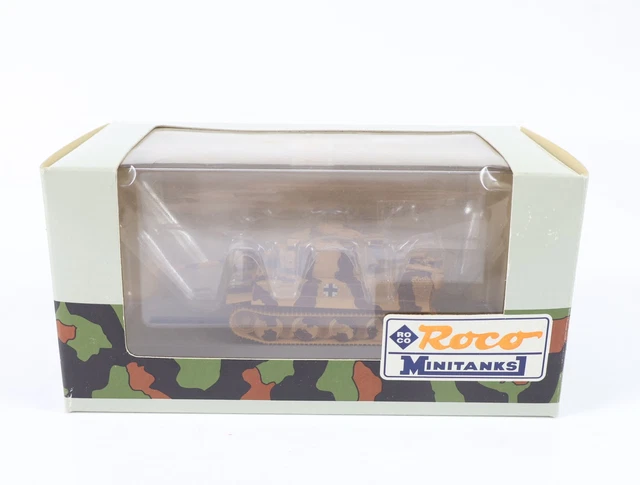 ROCO MINITANKS H0 888 Militärfahrzeug Panzer Tiger VI EDW WWII ...