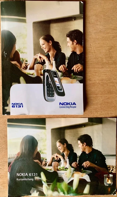 NOKIA 6131 BEDIENUNGSANLEITUNG / Manual Deutsch + Kurzanleitung EUR 3,99 - PicClick DE