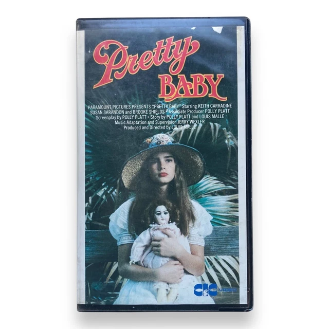 PRETTY BABY VHS Brooke Shields Susan Sarandon - Paramount Video - Rare ...