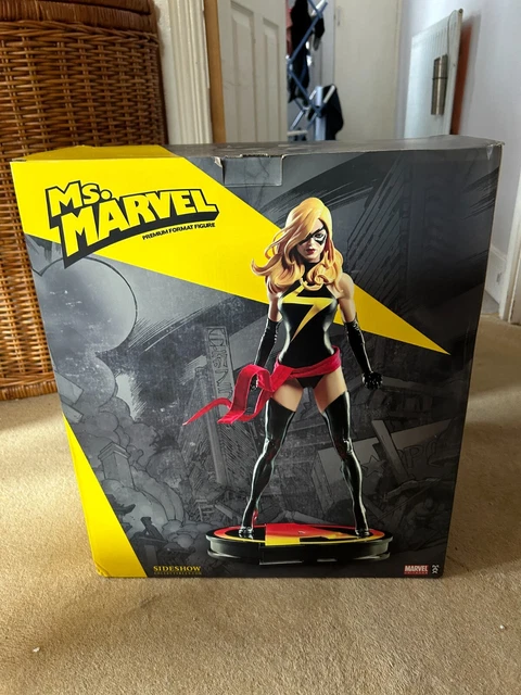 SIDESHOW MS. MARVEL Premium Format 1/4 Scale Statue Figure Rare £873.70 ...
