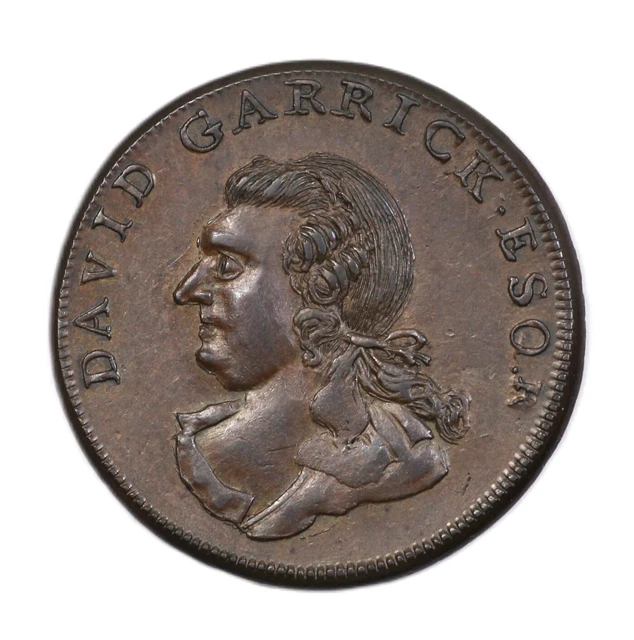 1794 GB MIDDLESEX Hendon DAVID GARRICK ESQR Conder Token Halfpenny £80. ...