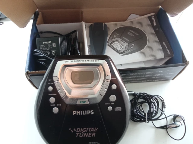 * PHILIPS AZT9240 Discman Portable Cd Player In Very Good Condition ...