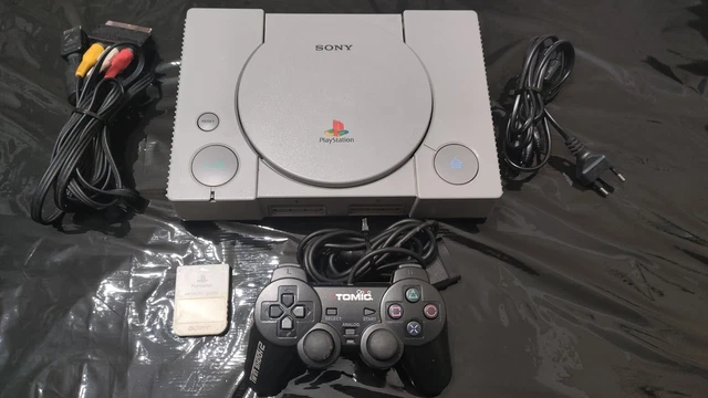 CONSOLE SONY PLAYSTATION 1 PS1 PSX PS Originale Retro-Game Vintage 9002 ...