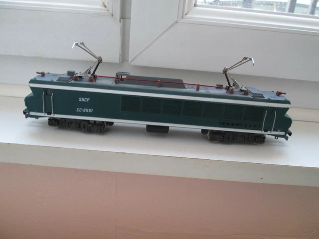 LOCOMOTIVE ÉLECTRIQUE CC 6551 jouef version modélisme complète EUR 54 ...