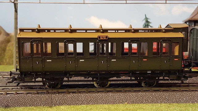 MÄRKLIN 4206 KÖNIGLICH Preußischer Abteilwagen Neu 1.Klasse unbespielt ...