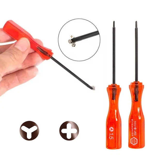 STEEL TRIWING SCREWDRIVER Repair Tool Kit for Nintendo Switch Console ...