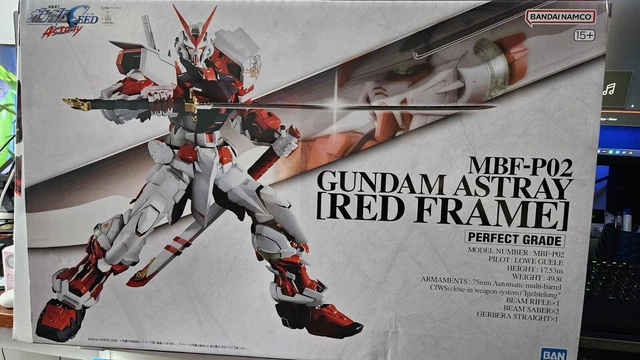 BANDAI PG 1/60 MBF-P02 Gundam ASTRAY RED FRAME Model Kit Gundam £202.00 ...