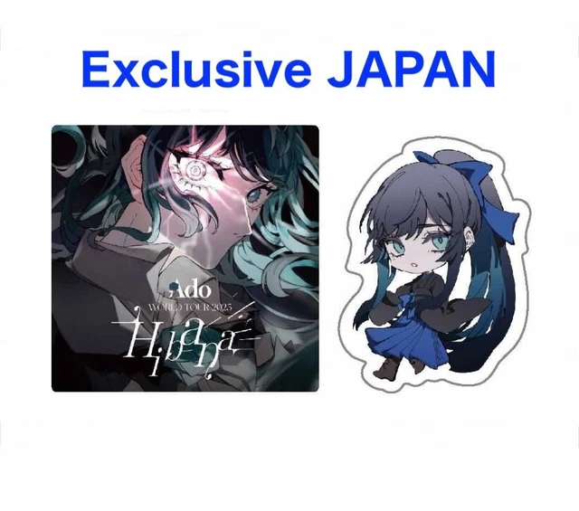 ADO WORLD TOUR 2025 Hibana exclusive JAPAN Rose Blue Sticker set £41.53 ...