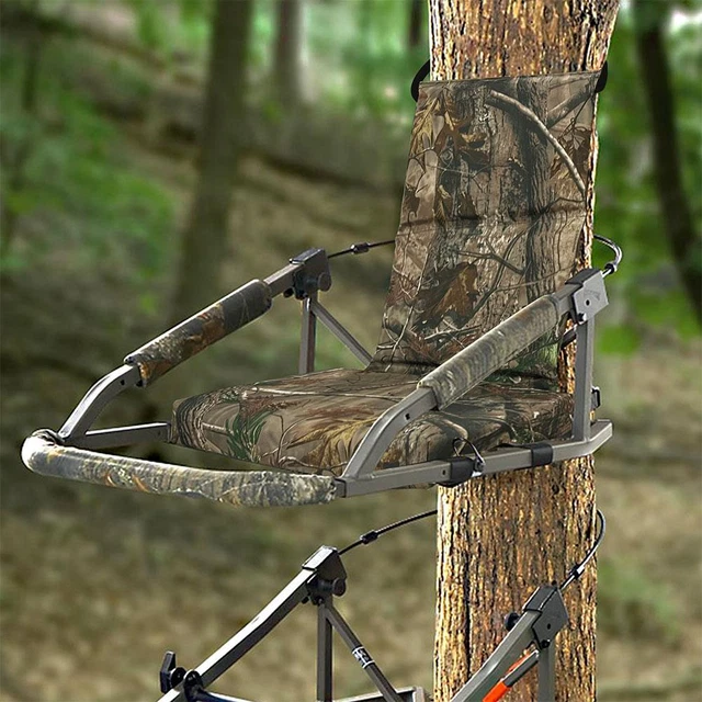 TREESTANDS REPLACEMENT SEAT with Back Rest Treestand Seat Cushion ...