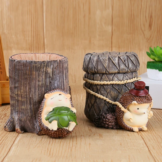 HARZ LAGER IGEL Stift Halter Kindertag Geschenke Stift Dekoration ...