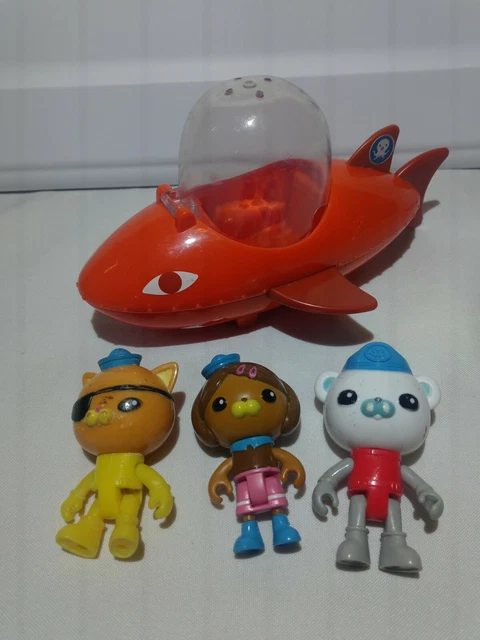 FISHER PRICE OCTONAUTS Gup B Launch And Rescue Vehicle W Figures Lot ...