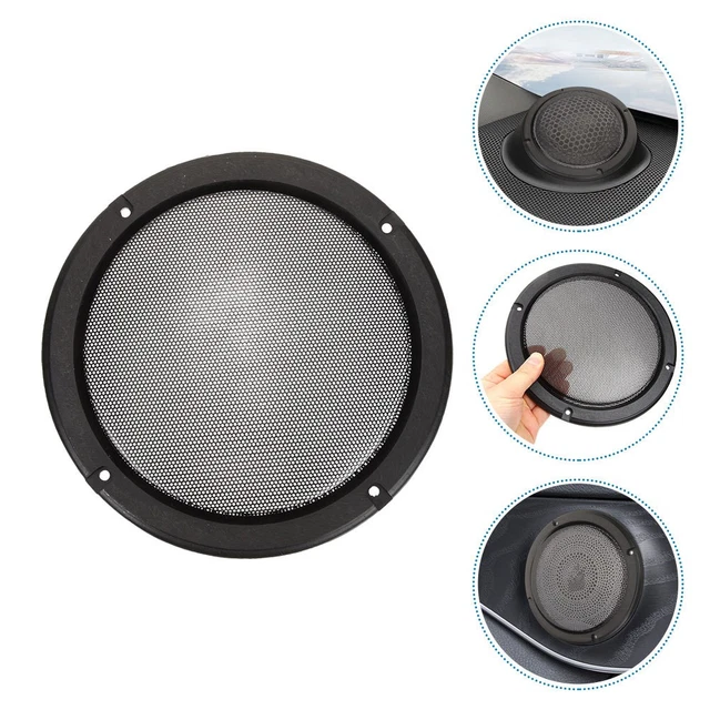 2 PCS 5 Inch Metal Mesh Speaker Grill Covers for Car Audio Subwoofer ...