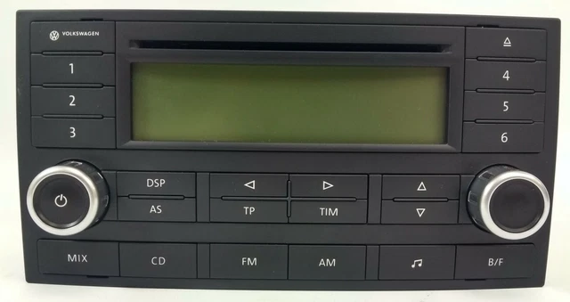VW TOUAREG MK1 Delta Radio Stereo Head Unit 6 Cd + Code 7L6 057 195 Bx ...