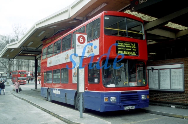 LONDON TRANSPORT METROLINE Volvo Olympian Bus Av16 1997 Victoria Orig ...