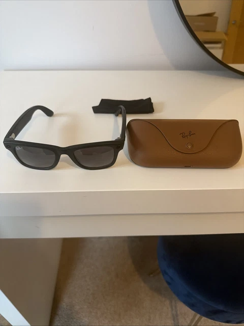 RAY BAN META Wayfarer (Gen 1) Matte Black £156.70 - PicClick UK