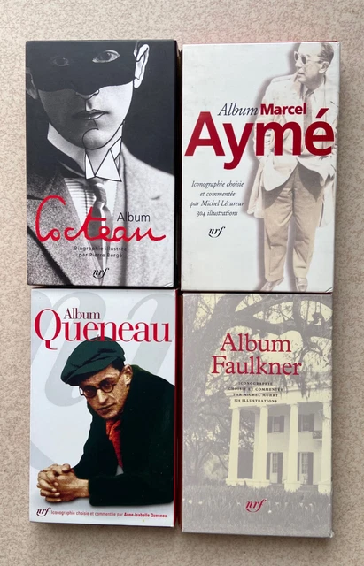 LA PLÉIADE LOT de 4 albums (Cocteau / Aymé / Queneau / Faulkner) EUR 84,00 - PicClick FR