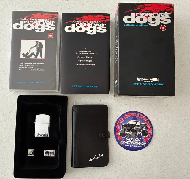 RESERVOIR DOGS COLLECTOR'S Edition VHS Limited Edition Box Set £16.31 ...