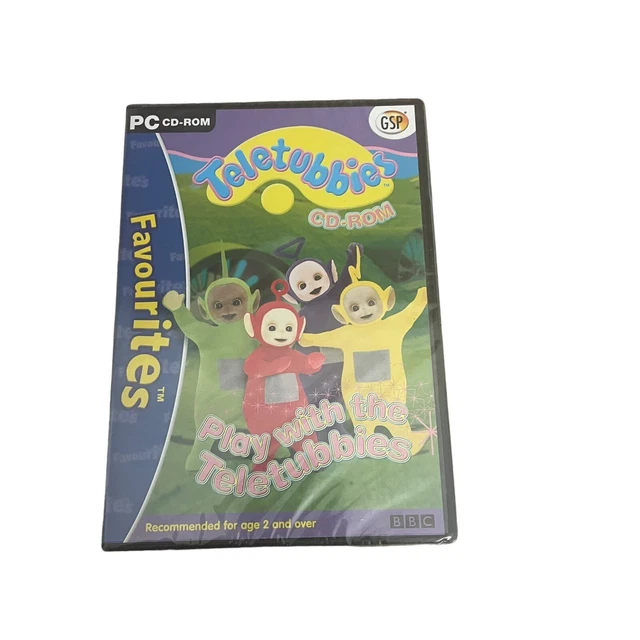 TELETUBBIES GAMES PC CD-ROM Game New Factory Sealed Vintage Rare Retro ...
