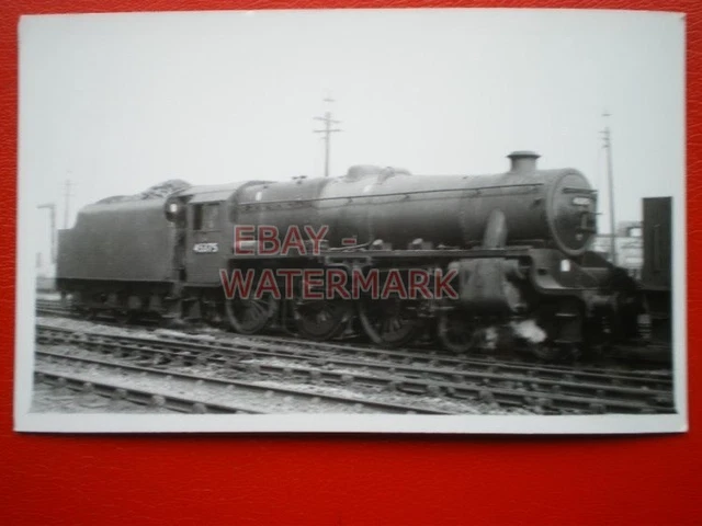 PHOTO LMS Stanier Black Five 4-6-0 Loco No 45375 £2.00 - PicClick UK