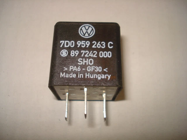 VW T4 RESISTANCE relay 7D0959263C relay working current relay 897242000 ...
