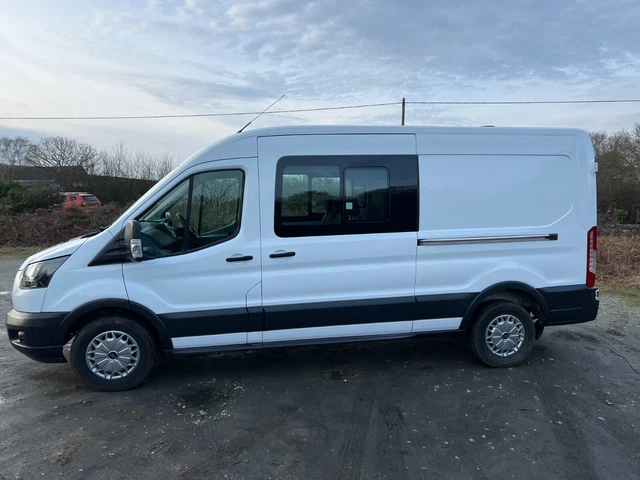 MK 8 TRANSIT 6 Seater Crew Van £12,750.00 - PicClick UK