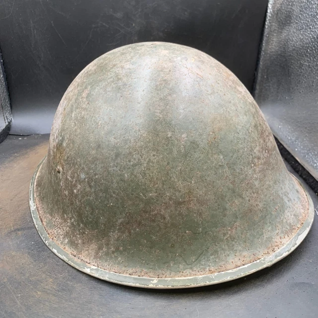 ORIGINAL WW2 BRITISH/CANADIAN Army Mk3 Turtle Combat Helmet £35.71 ...