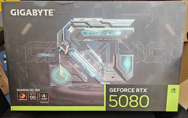 GIGABYTE NVIDIA GEFORCE Rtx 5080 Gaming Oc 16G Graphics Card 16Gb Gddr7 ...