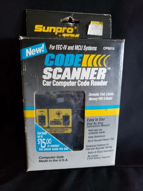 SUNPRO ACTRON III Code Scanner CP9015 Car Code Reader Ford Lincoln ...