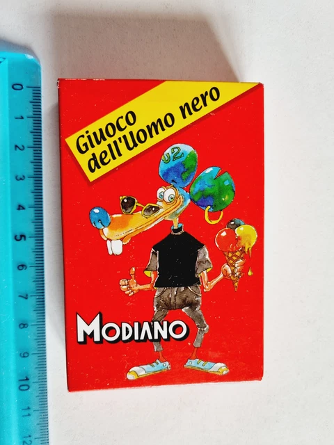 ORIGINAL VINTAGE VINTAGE Playing Card Black Modian Sealed Men's Playing ...