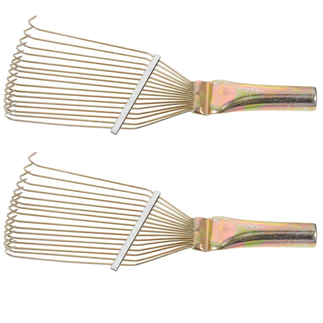 2 PCS STEEL Wool Rake Livestock Combs Animal Husbandry Tool £10.68 ...